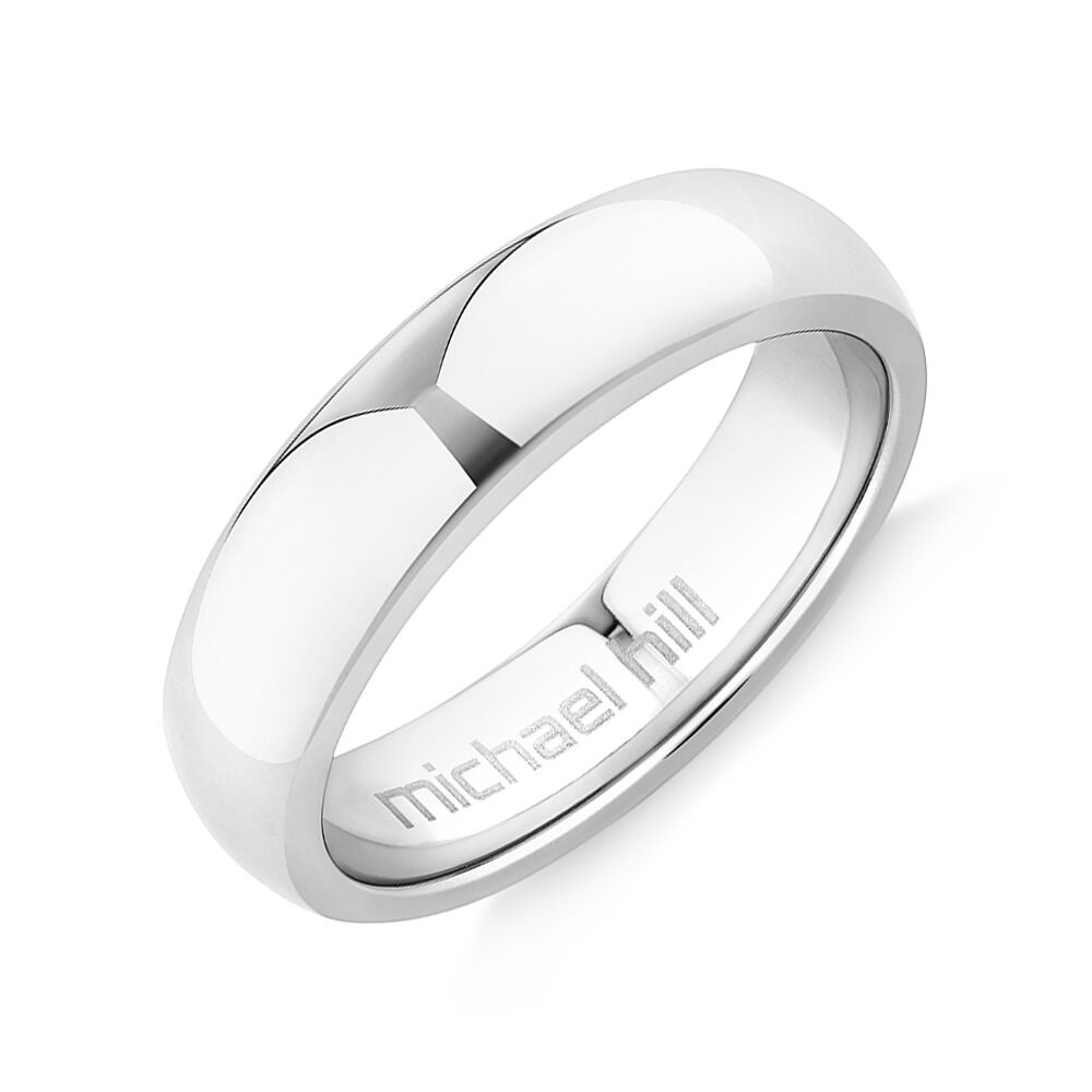 Titanium rings michael hill store